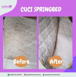 Cuci Springbed Jakarta Anti Kutu dan Tungau - Grades Cleaning Service