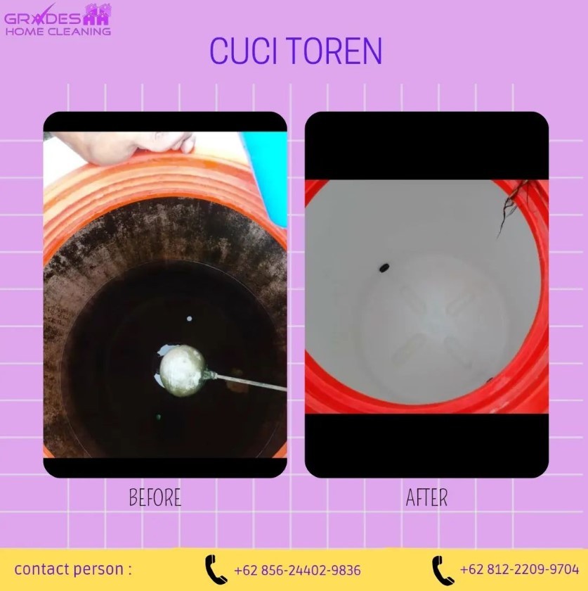 Jasa Cuci Toren Air Jakarta Timur - Grades Cleaning Service