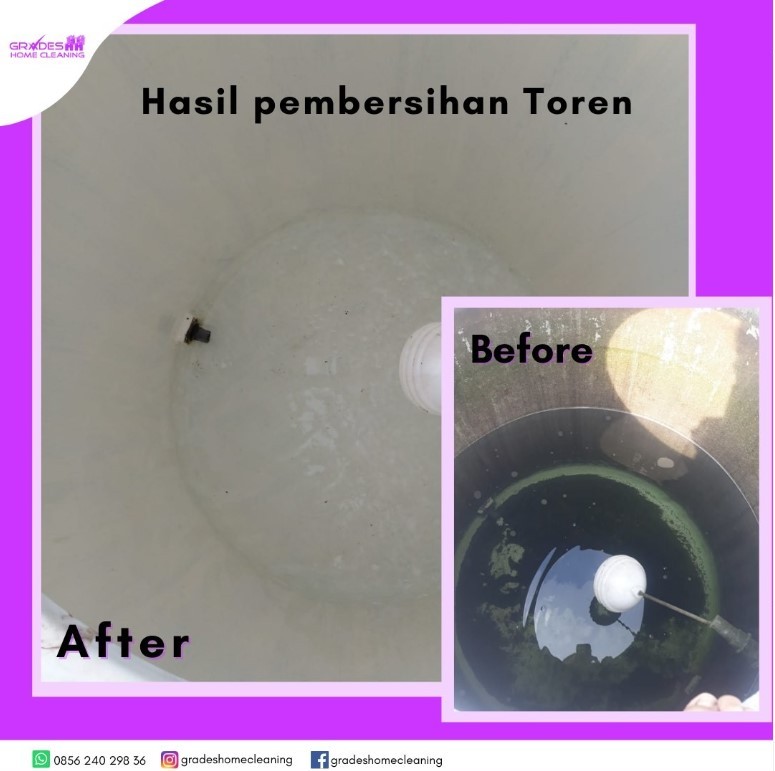 Cuci Toren Tangerang Pencipta Air Bersih - Grades Cleaning Service